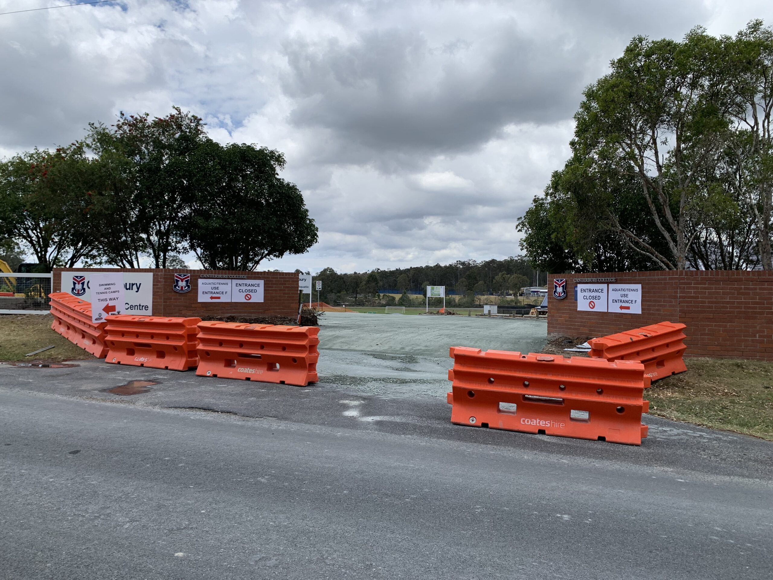 IMPORTANT: Term 4 Week 1 Entrance E Closure & Major Campus Roadworks ...