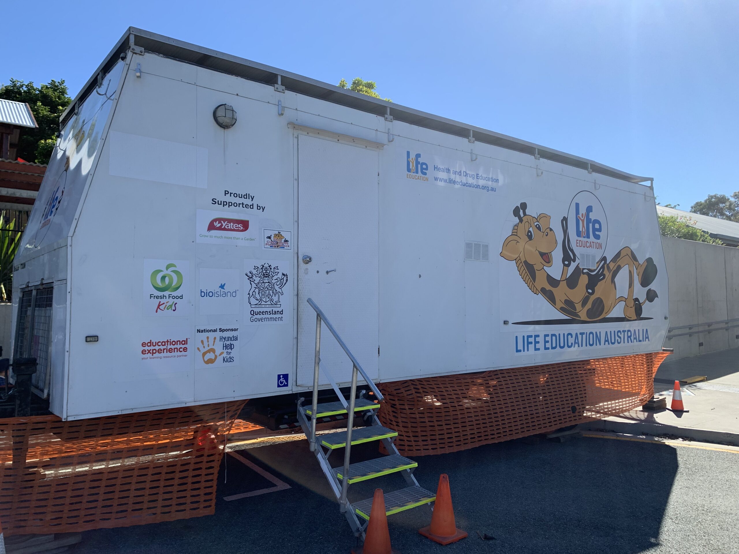 Life Education Van Visits Canterbury - Canterbury College