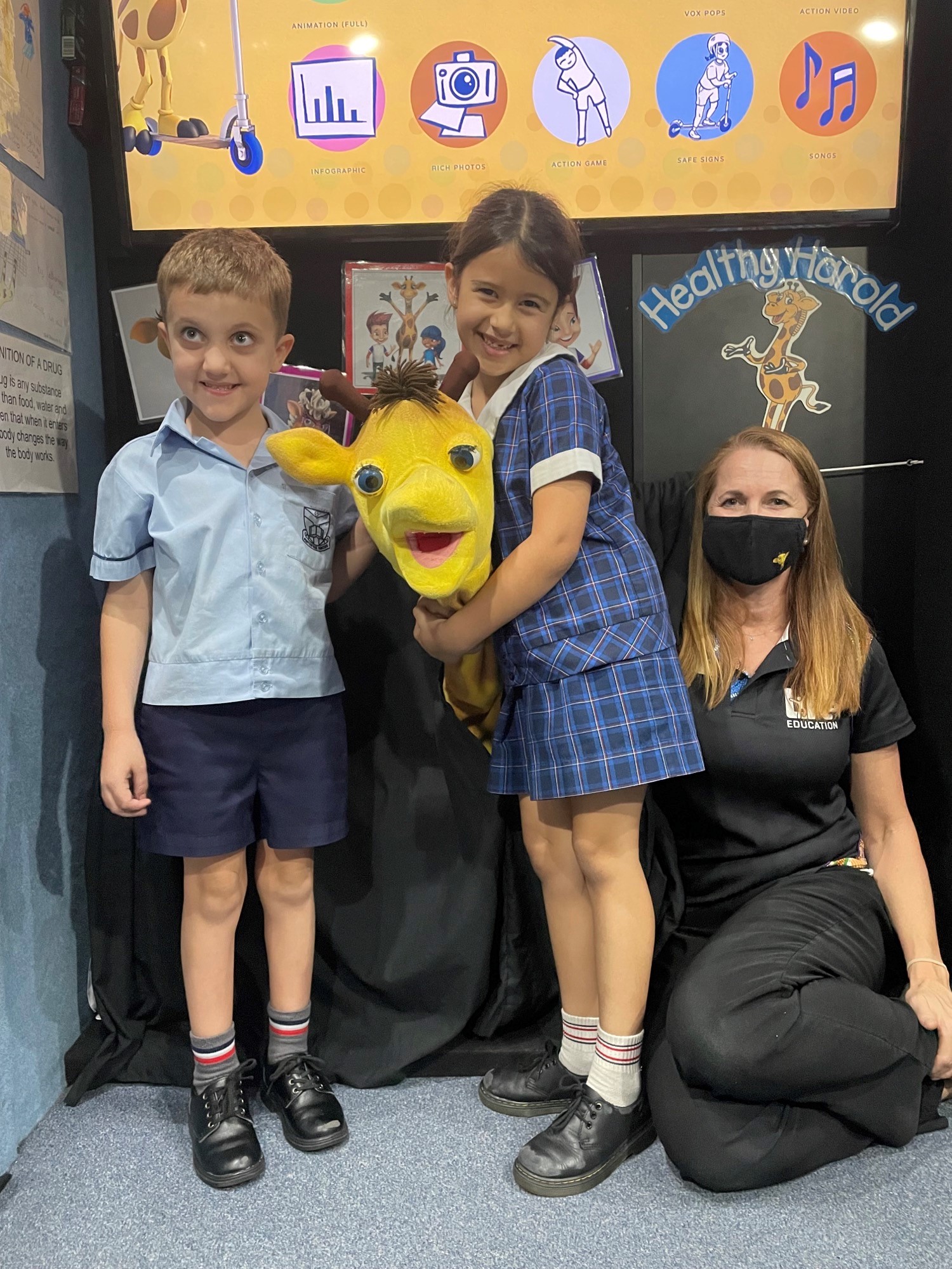 Life Education Van Visits Canterbury - Canterbury College