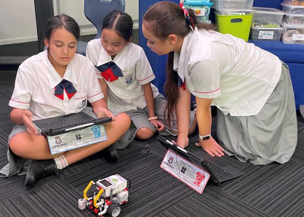 Taipan Roboneers: Practicing To Be Future Programmers - Canterbury College