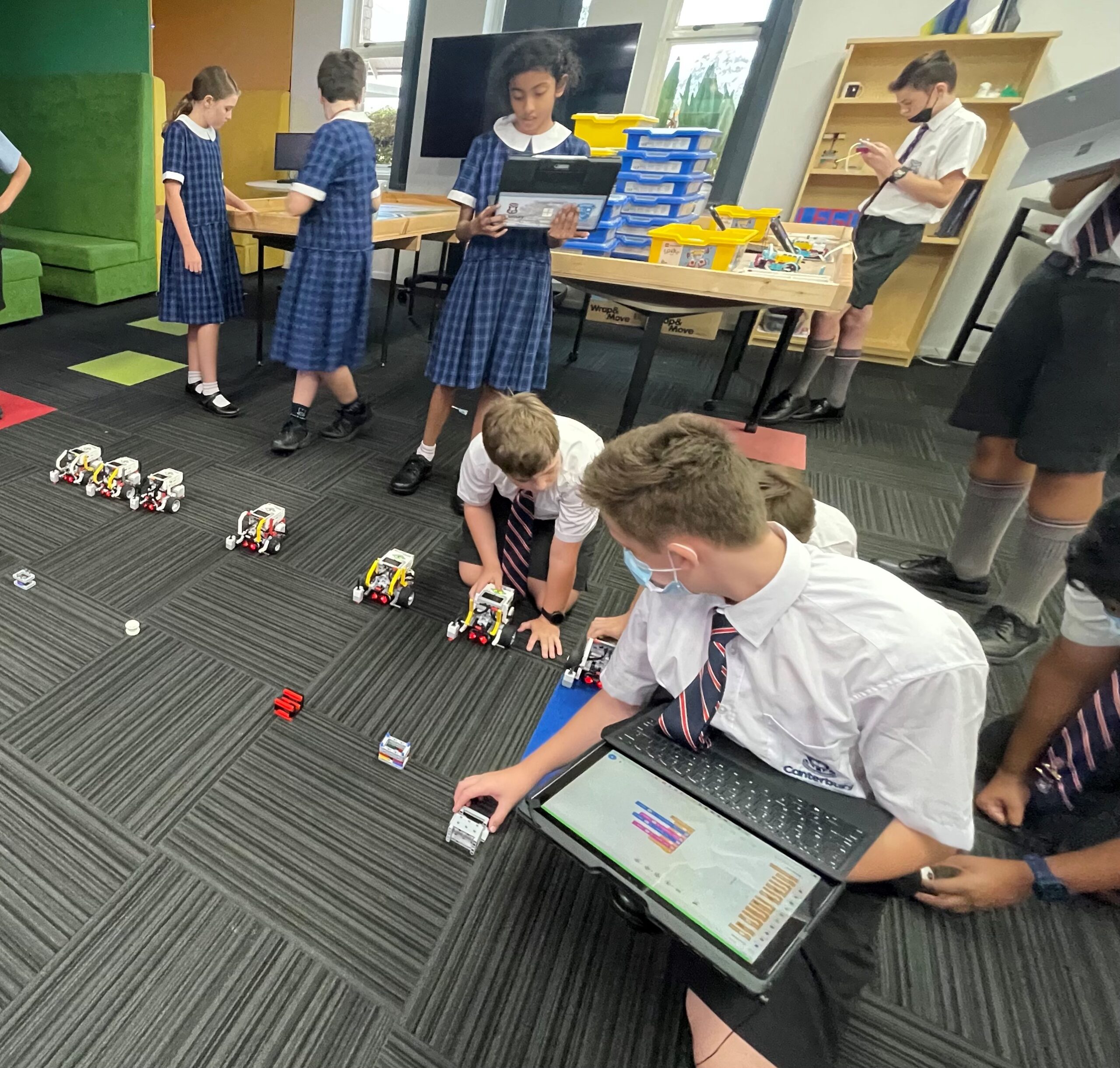 Taipan Roboneers: Practicing To Be Future Programmers - Canterbury College