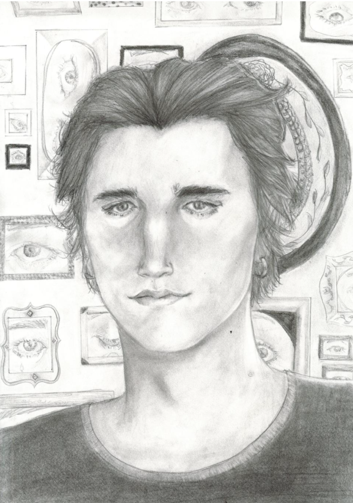 Year 10 Visual Arts Portraits - Photo Gallery - Canterbury College
