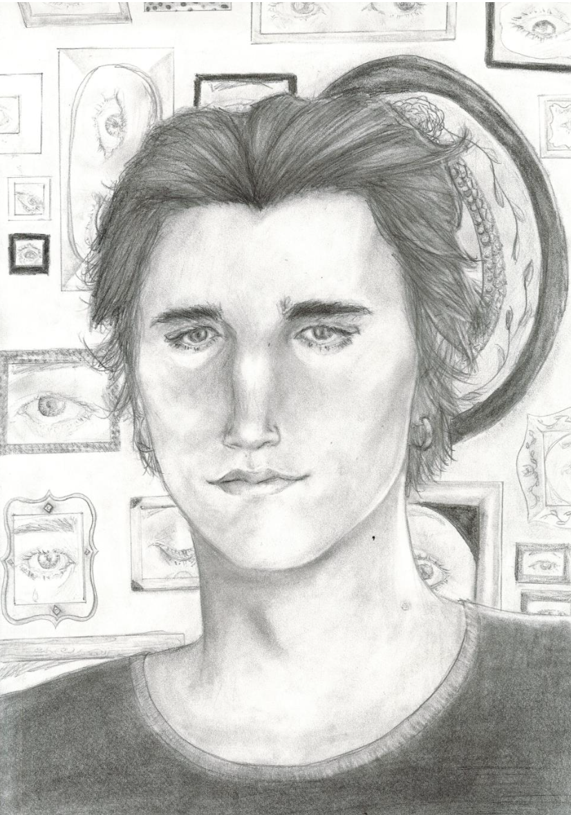 Year 10 Visual Arts Portraits - Photo Gallery - Canterbury College