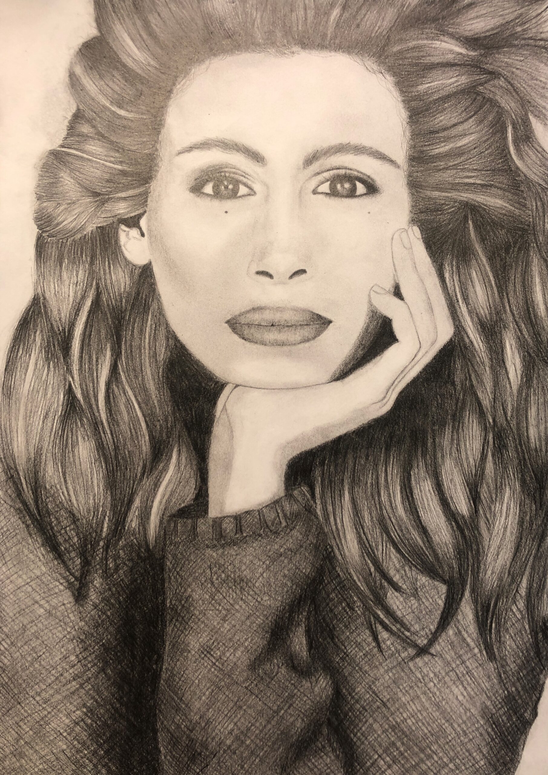 Year 10 Visual Arts Portraits - Photo Gallery - Canterbury College