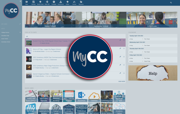 How To Use MyCC: Canterbury’s Complete Communications, Events, Teaching ...