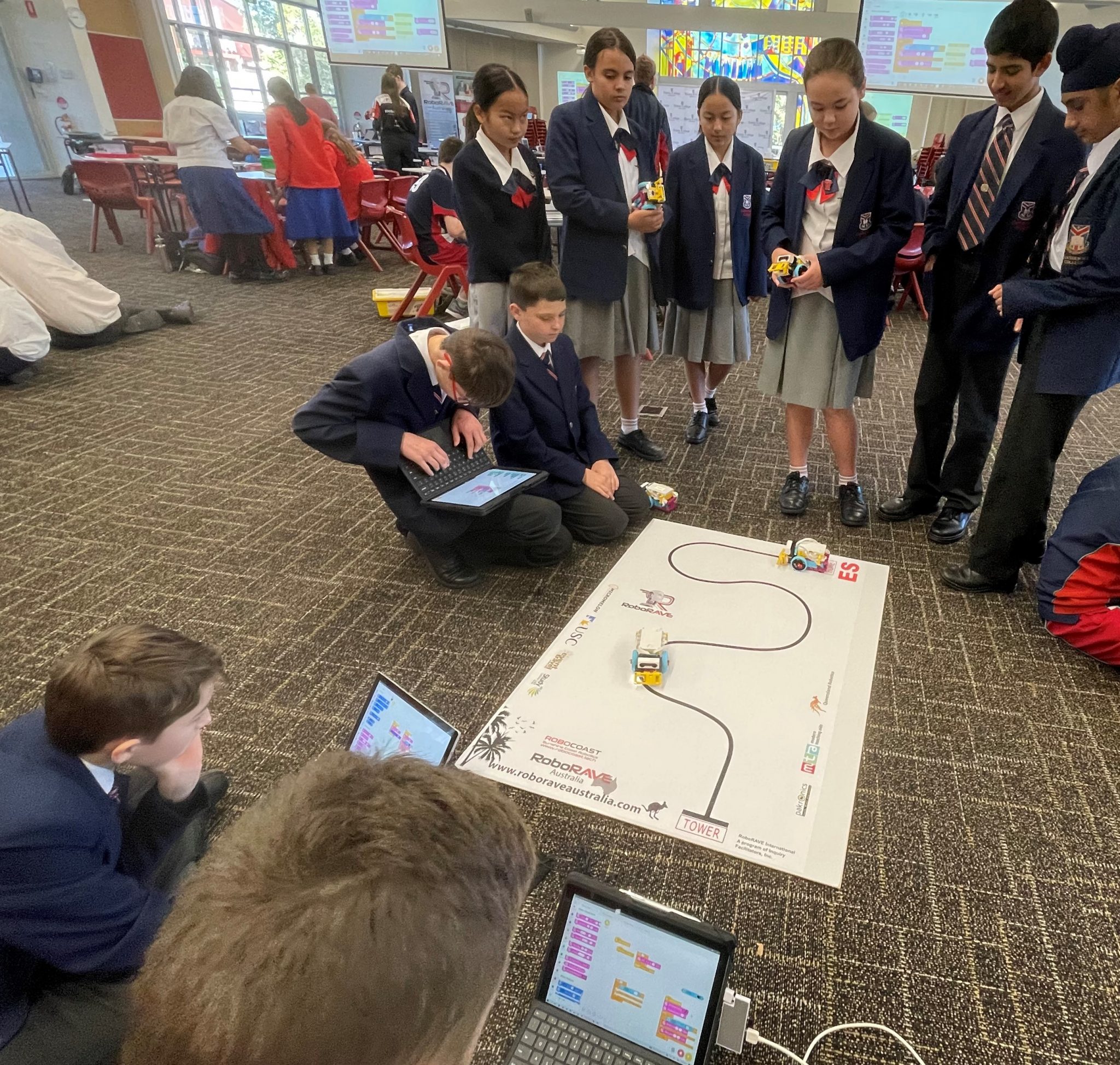 Our Taipan Roboneers: RoboRave Immersion Excursion Day - Canterbury College
