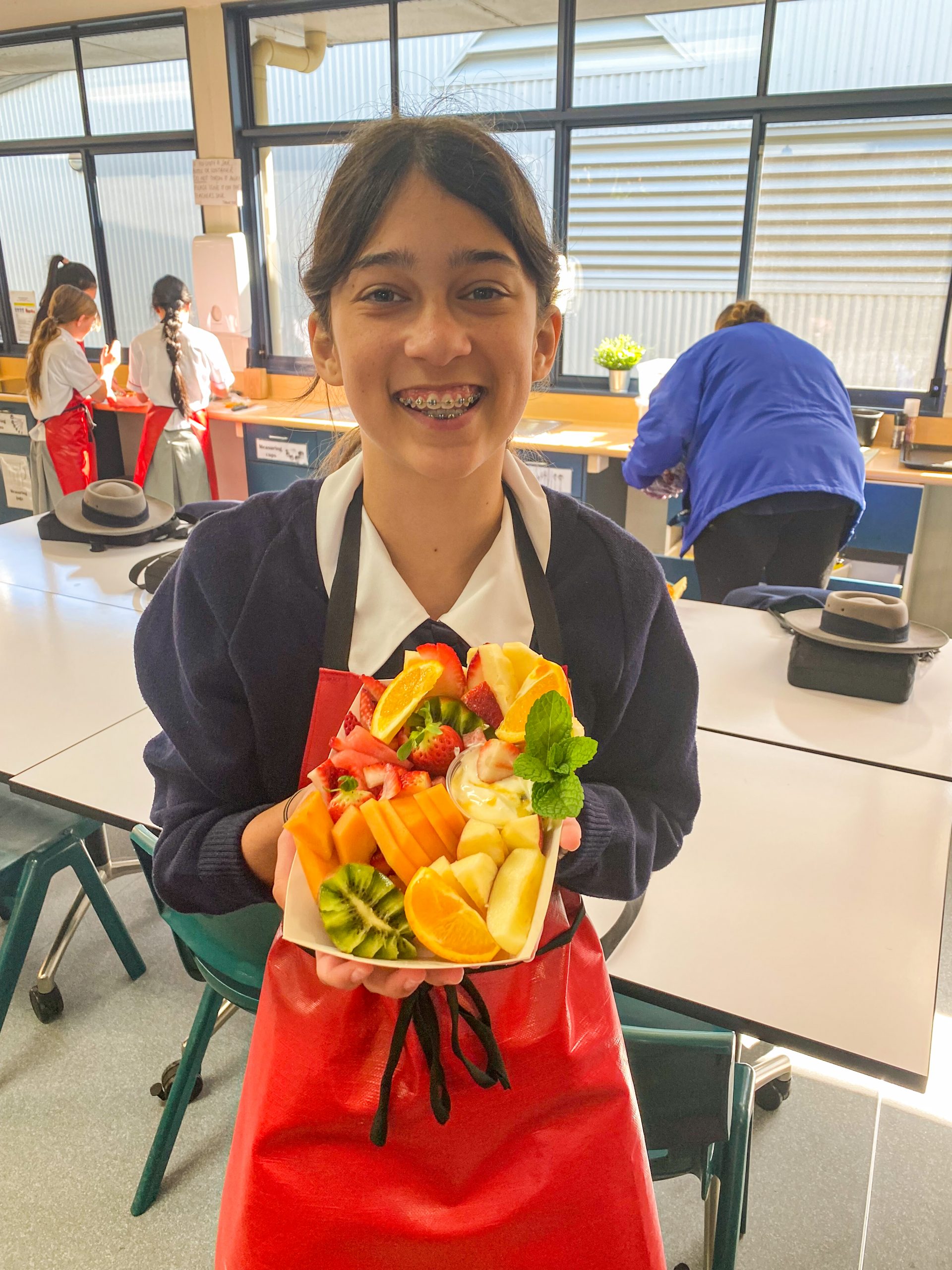 Year 7 Food & Hospitality Class Update - Canterbury College