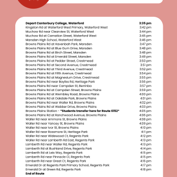 2023 Canterbury Bus Routes | Effective From THIS Monday 23 January ...