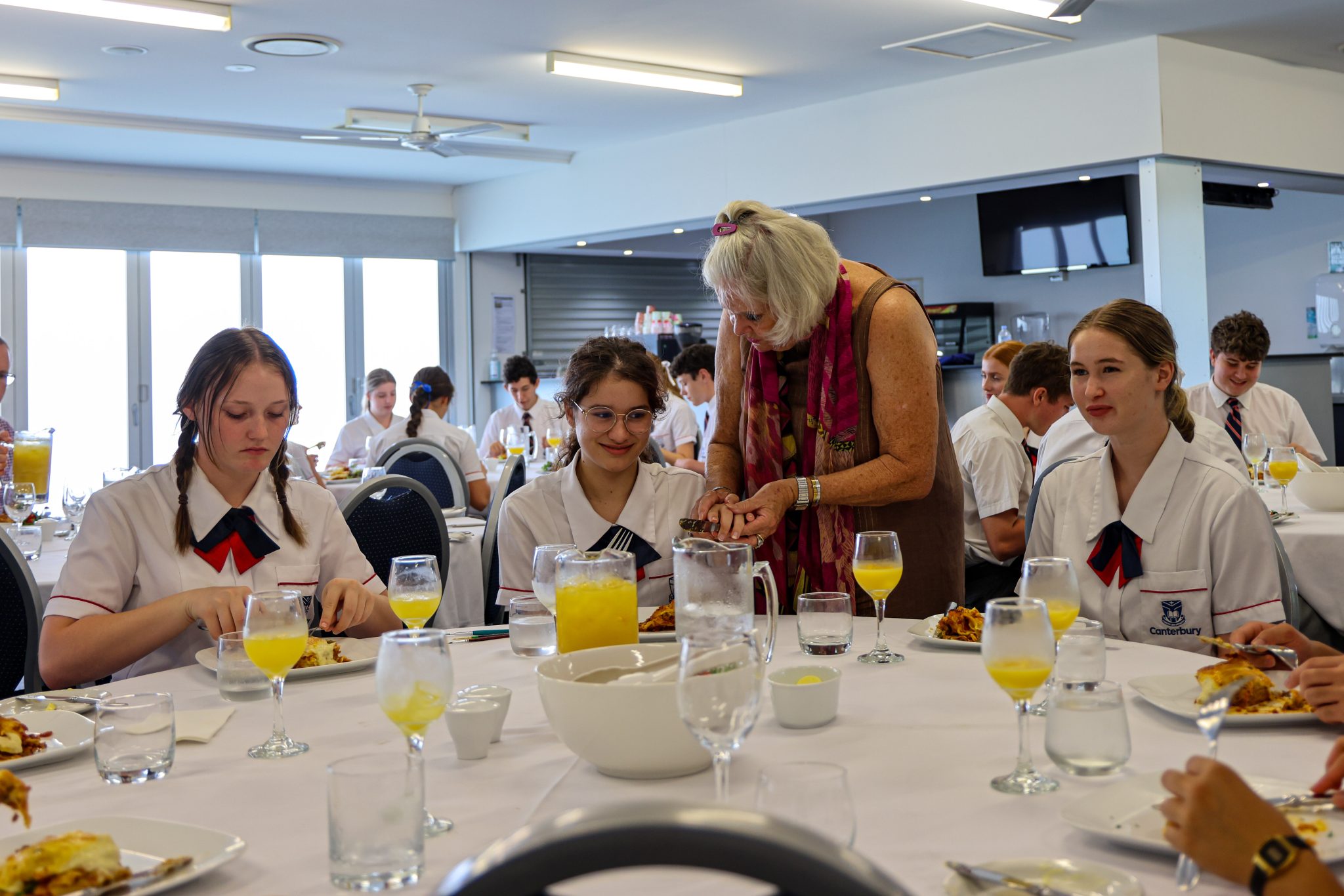 Years 11 & 12 Formal Etiquette Lessons | Photo Gallery - Canterbury College