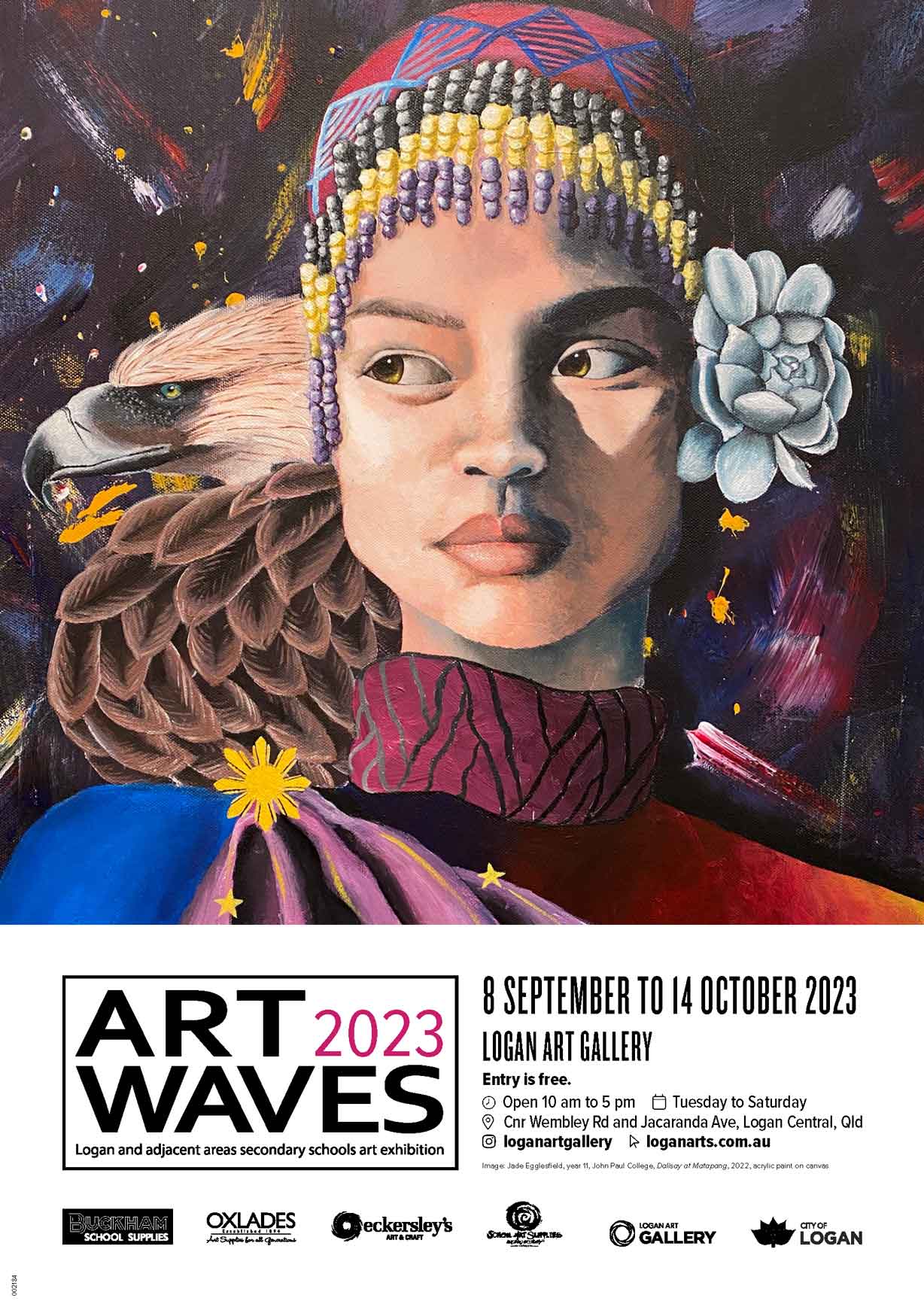 Logan Art Gallery's Artwaves 2023 Exhibition | 3 Canterbury Students ...