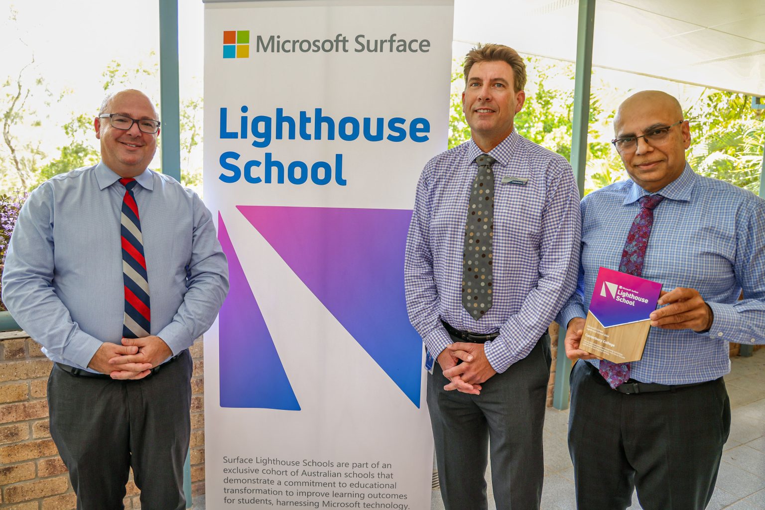 Canterbury Recognised As Microsoft Surface Lighthouse School - Canterbury College