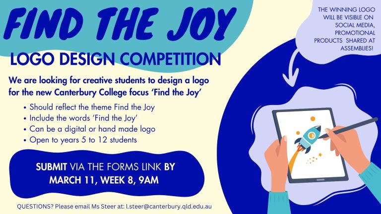 REMINDER: 'Find The Joy' Logo - Student Design Competition | CLOSES 9am ... REMINDER: 'Find The Joy' Logo - Student Design Competition | CLOSES 9am ...
