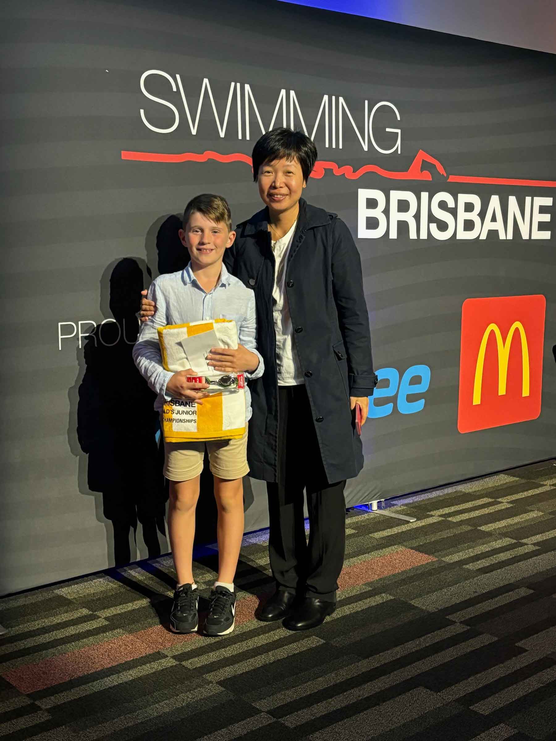 Canterbury’s Year 4 Student Keenan Ries & Year 11 Student Riley Burton ...