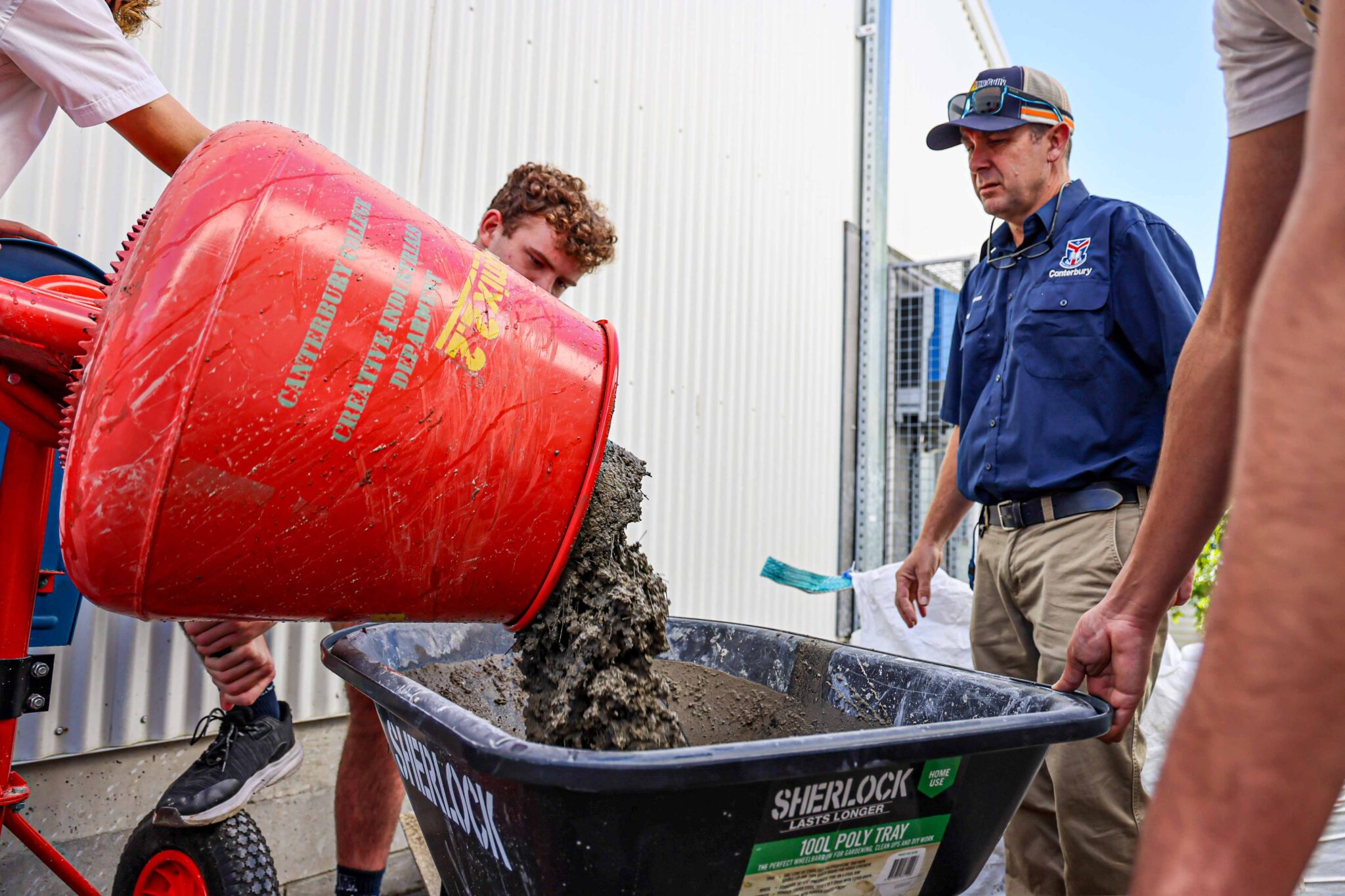 Year 11 Building And Construction Class Makes New Seating In Canterbury ...