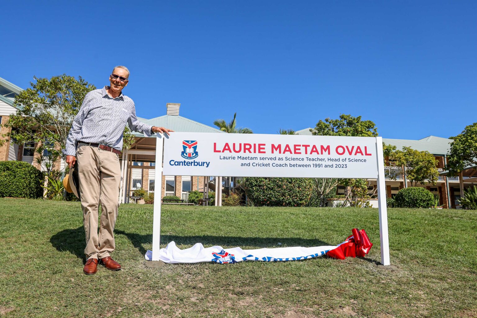 Laurie Maetam Sign Unveiling & Oval Dedication Ceremony | Photos ...